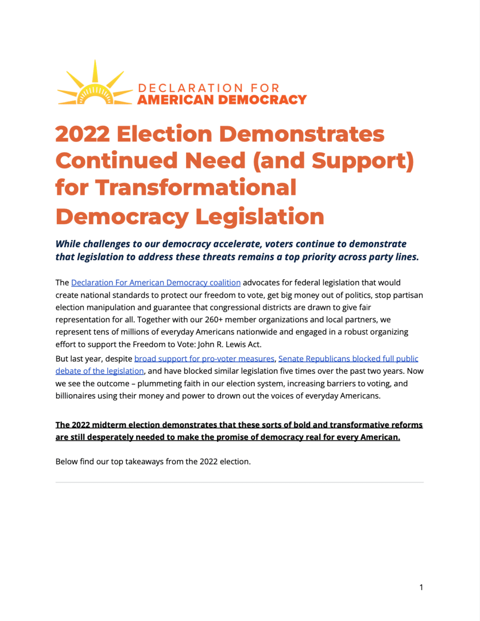 Resources | Declaration for American Democracy - Declaration for ...